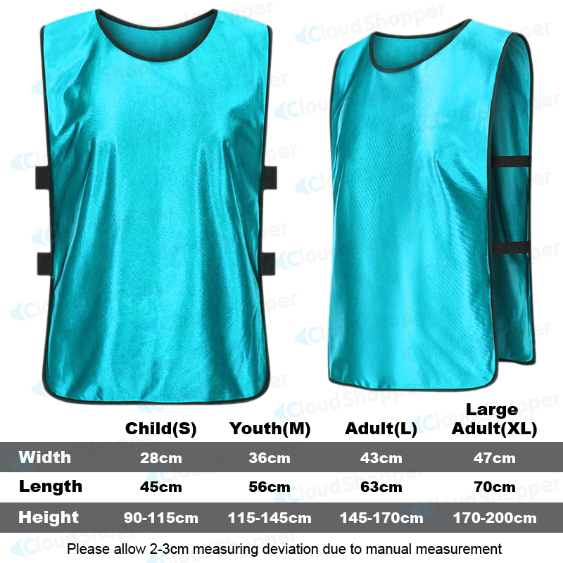 Sports Training Bibs Soccer Vests Group Team Bibs Basketball Cricket ...